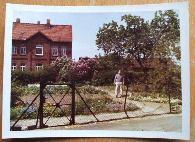 FOTO 1970: ZUCKERFABRIK Groß Munzel Barsinghausen Hannover Hausmeister ...