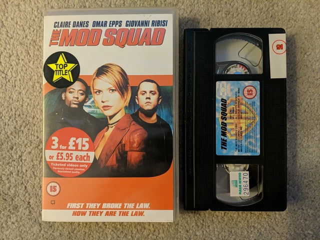 THE MOD SQUAD, VHS Video Tape Big Box Ex Rental £5.99 - PicClick UK
