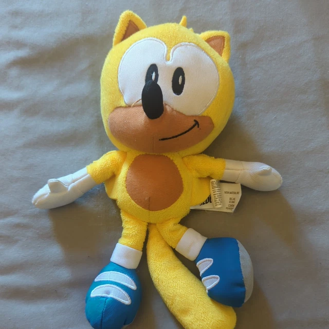 SONIC THE HEDGEHOG Ray The Flying Squirrel Plush Soft Toy Jakks Pacific ...