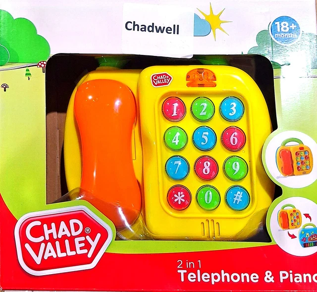 CHAD VALLEY 2 in 1 Telephone And Piano £20.00 - PicClick UK