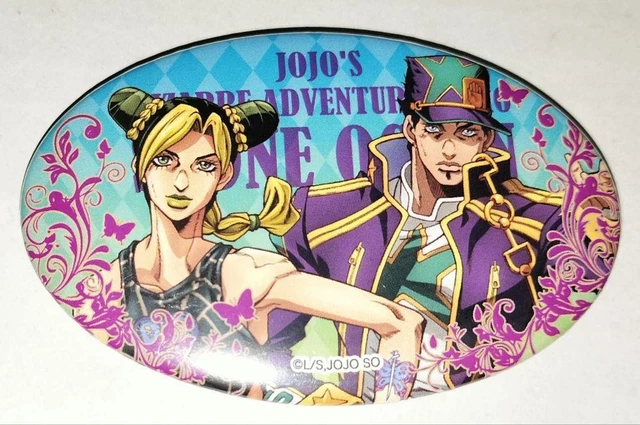 JOJO'S BIZARRE ADVENTURE Part 6 Jotaro Jorren Badge Jojo World Rare 80s ...