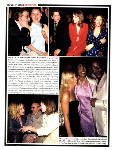 COUPE PHOTO WHITNEY Houston Patricia Arquette magazine 1 page L7060 EUR ...