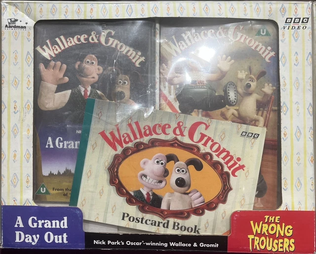 WALLACE AND GROMIT (Box Set) (Video Twin Pack And Book) (VHS/H, 1995) £ ...