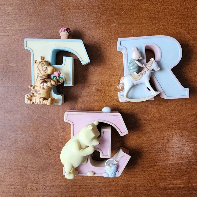 Classic Winnie The Pooh Alphabet Letters