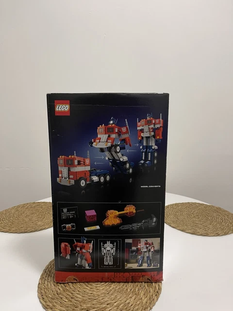 LEGO ICONS OPTIMUS Prime 10302 Building Kit Complete Set £109.90 ...
