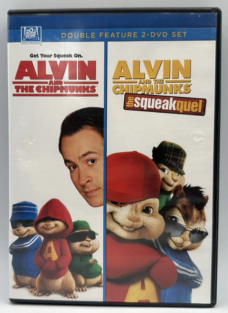 ALVIN AND THE Chipmunks/The Squeakquel Double Feature DVD 2-Disc 2012 £ ...