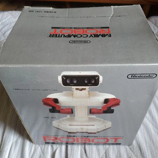 NINTENDO FAMICOM ROBOT R.O.B.(Robotic Operating Buddy) Boxed set $371. ...