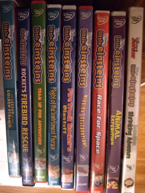 LITTLE EINSTEINS DVD Collection of nine DVDs £40.11 - PicClick UK