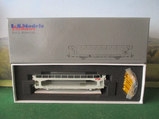 LS MODELS 1:87 H0 Car Transporter Stva/ Sncf Epoche V. Cat No.30 197-1 ...
