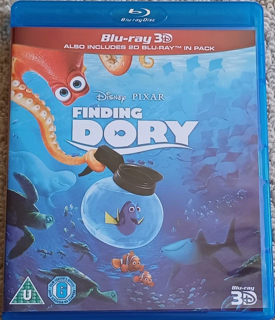 FINDING DORY BLU-RAY 3D + 2D Disney Pixar £3.40 - PicClick UK