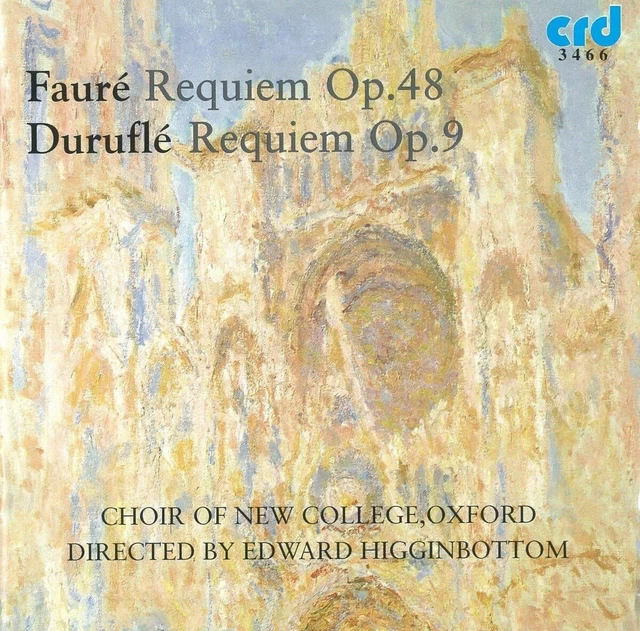 GABRIEL FAURE FAURÉ: Requiem, Op. 48/Duruflé: Requiem, Op. 9 (CD) Album EUR 27,24 - PicClick FR