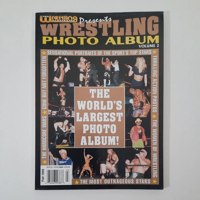 PRO WRESTLING ILLUSTRATED Magazine Wrestling Photo Album Vol.2 Fall ...