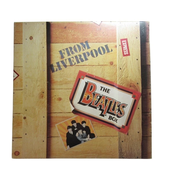 THE BEATLES BOX From Liverpool 1980 Eight Albums in Presentation Box ...
