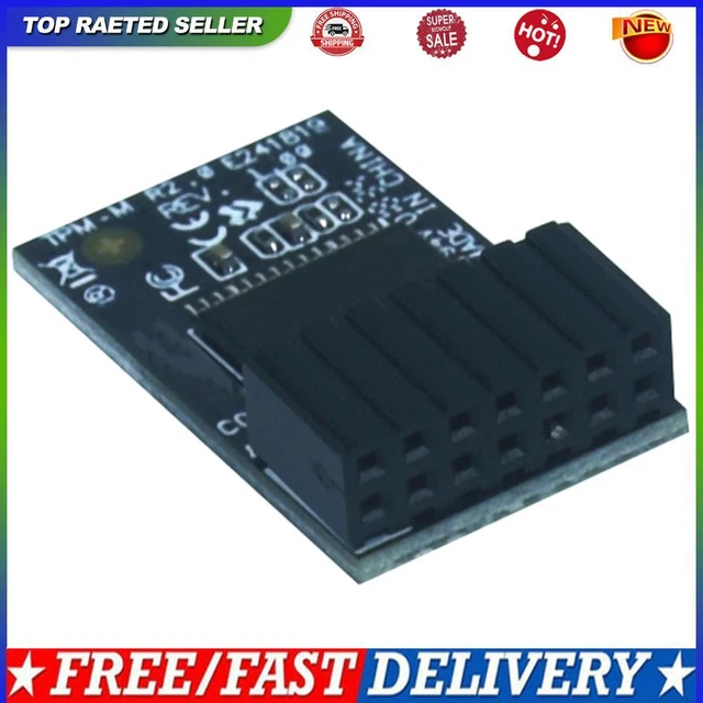 FOR ASUS TPM-M R2.0 TPM Module LPC Trusted Platform Module for Asus ...