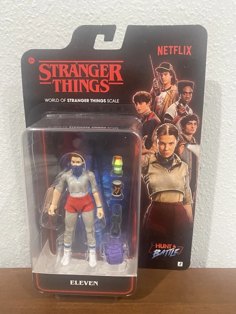 NEW 2025 JAZWARES Stranger Things Netflix Hunt & Battle ELEVEN Figure ...