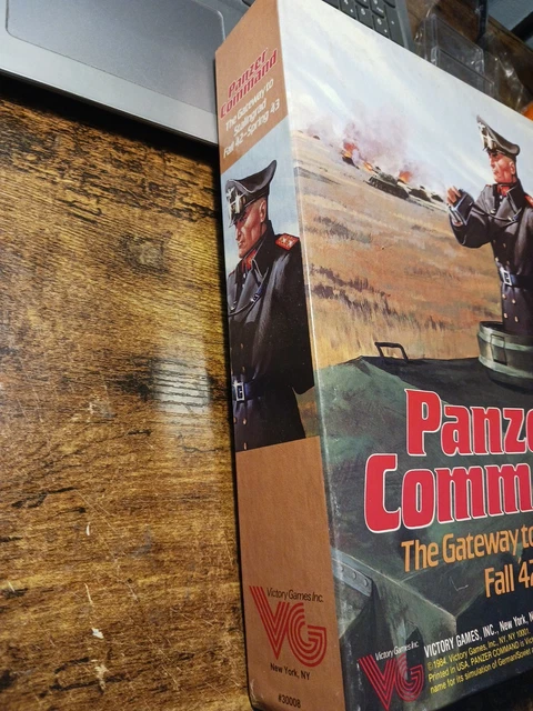 VG GAMES. PANZER Command. Military Board Game. Ww2. Vintage $14.04 ...