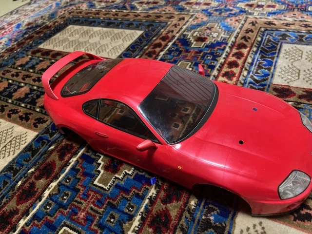 TAMIYA 1/10 ELECTRIC RC Supra Custom Painted Finished Body with Lights ...