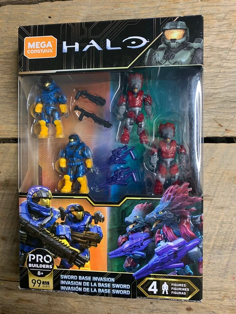 MEGA CONSTRUX HALO Pro Builders Sword Base Invasion Building Set 99 ...