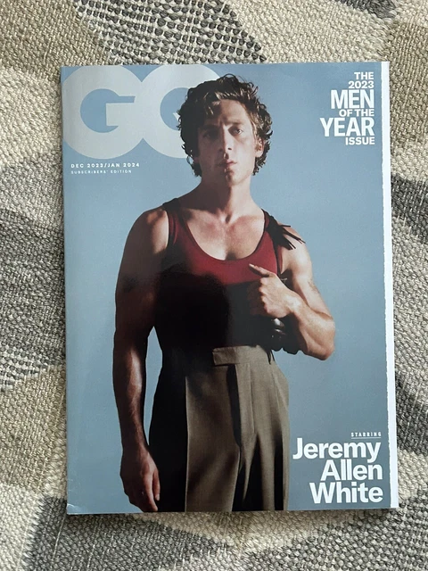 BRITISH GQ MAGAZINE Men of the Year 2023 Jeremy Allen White Collectors ...