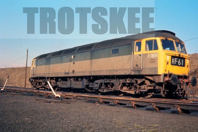 35MM SLIDE BR British Rail Diesel Loco Class 47 D1855 Westhouses 1970 Original £5.00 - PicClick UK