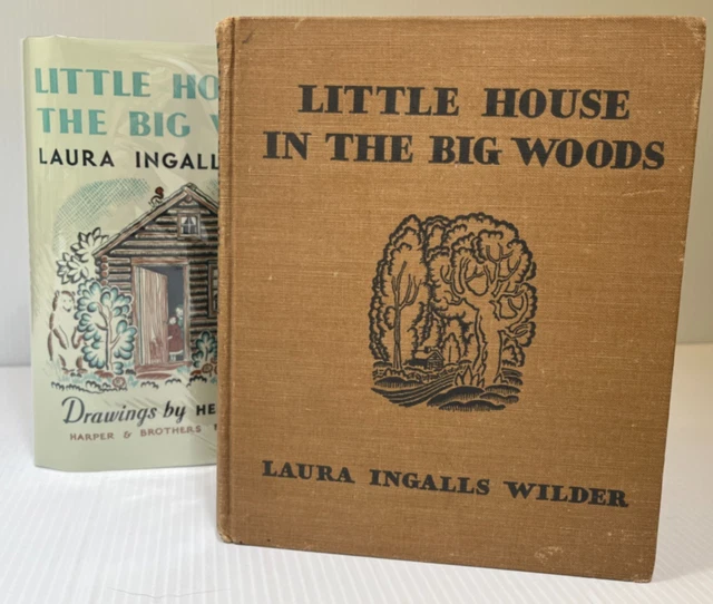LITTLE HOUSE IN the Big Woods~Laura Wilder~First Form, Edition~On ...
