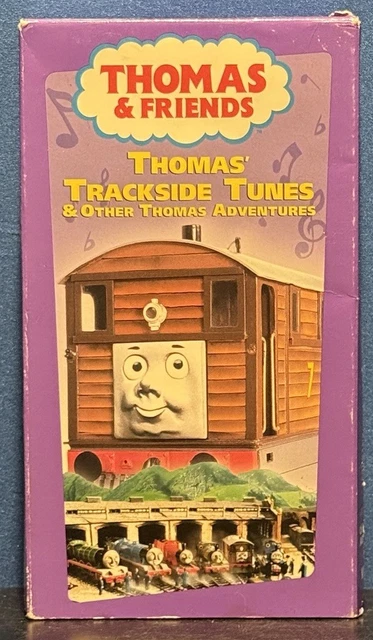 THOMAS & FRIENDS-TRACKSIDE Tunes & Other Thomas Adventures (VHS, 2001 ...