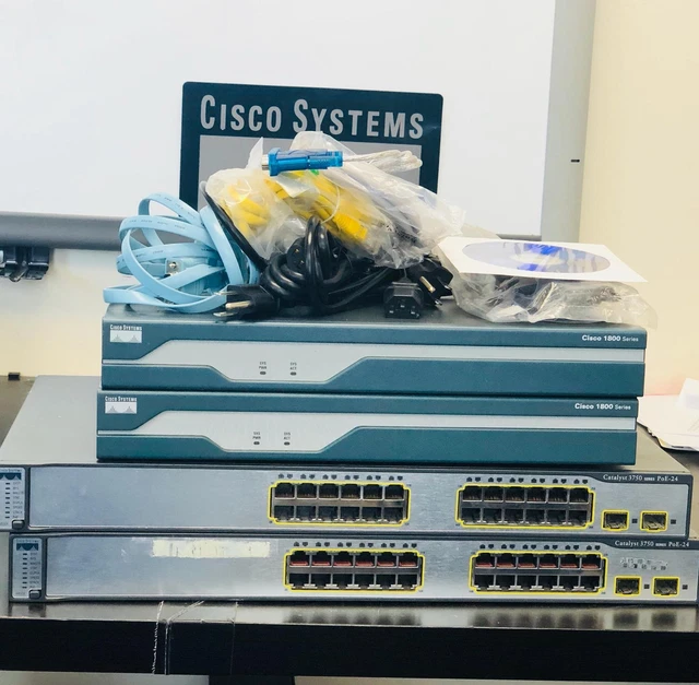 CISCO CCNA AND CCNP home lab kit with stack cable $292.50 - PicClick CA