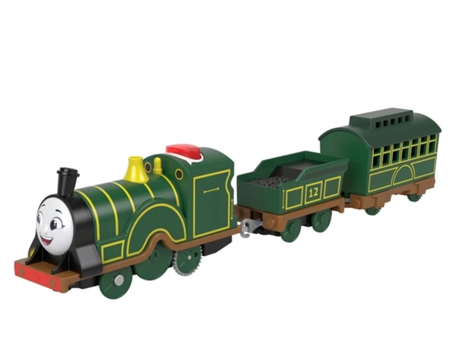 THOMAS & FRIENDS Motorised Train Engine Talking Emily Trains Toy ...