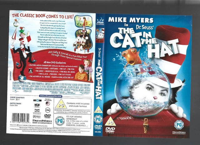 THE CAT IN the Hat DVD (2006) Mike Myers £1.00 - PicClick UK
