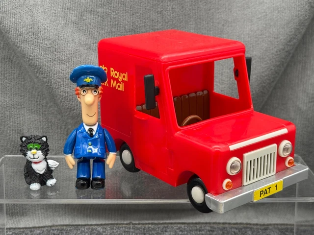 POSTMAN PAT FRICTION Motion Van 'Pat 1' With Postman Pat & Jess The Cat ...
