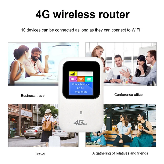 5G 4G MODEM Dongle Router 2.4GHz LTE Modem Dongle 3 Channels for 10 ...
