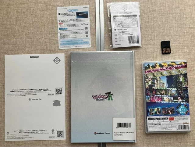 NINTENDO SWITCH GAME Software Pokémon Legends ZA w/Early Purchase Bonus ...