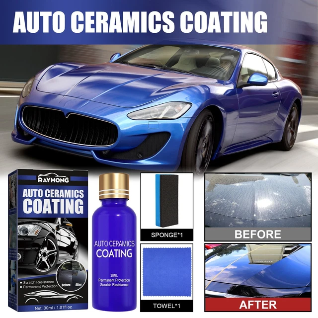 RIVESTIMENTO NANOCERAMICO PROFESSIONALE per Vetro Auto Idrofobo e ...