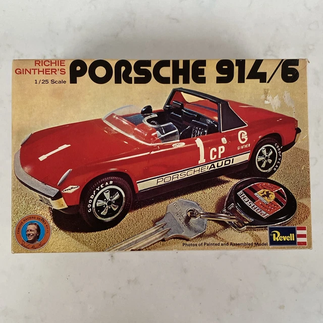 REVELL PORSCHE 914/6 1/25 Plastic Model de Richie Ginther’s H-1403 1972 ...