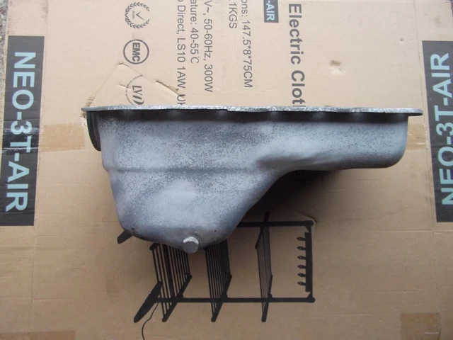 FORD 1600CC CROSS Flow Kent Engine 711M 6015 Ba Rear Bowl Tin Sump Pan ...