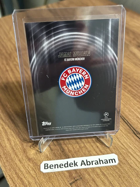 CARTA JAMAL MUSICALA /99 Topps Showtime 23/24 Bayern Budapest Card Show ...