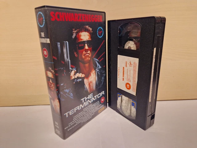 THE TERMINATOR - Arnold Schwarzenegger - PAL VHS Video Tape (A244) EUR ...