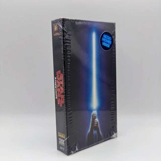 STAR WARS EPISODE IV: A New Hope VHS Widescreen Rare Collectors Edition ...