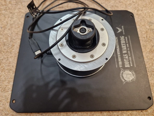 THRUSTMASTER WARTHOG F16/A10 USAF HOTAS Flight Sim Joystick Grip Stick ...