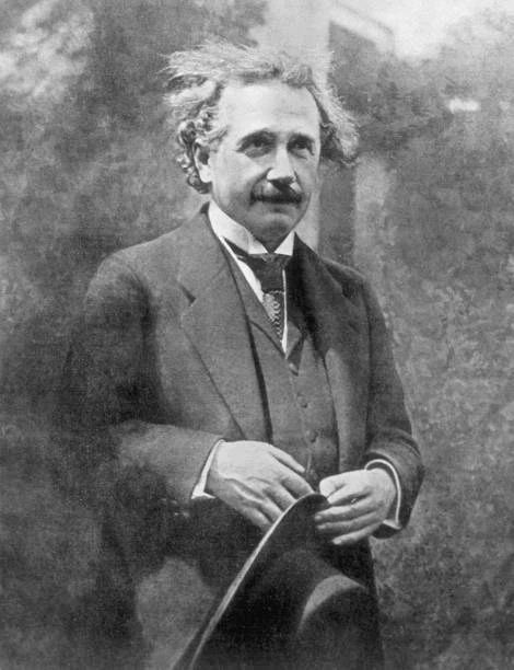 GERMAN-BORN PHYSICIST ALBERT Einstein in Paris - 1925 Old Photo $9.00 ...