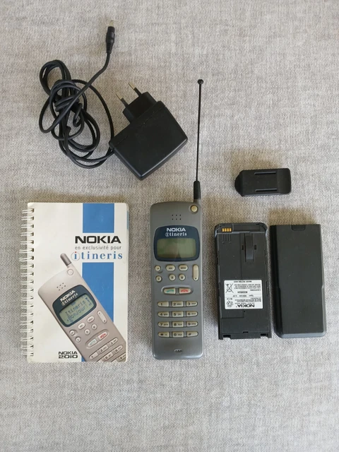 TÉLÉPHONE MUSÉE NOKIA ITINERIS complet 1er téléphone mobile français ...