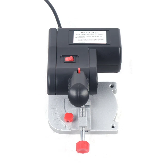 MINI BENCHTOP CUT-OFF Miter Saw Chop Circular Saw Glass Metal Iron ...