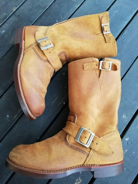 RED WING 2992 Engineer Boots Rare Made in USA Men's 26.5cm US8.5 £468. ...