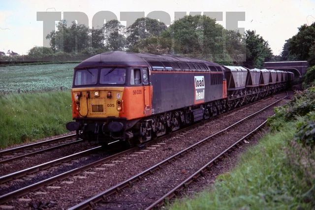 35MM SLIDE BR British Railways Diesel Loco Class 56 56035 Whitacre 1998 ...