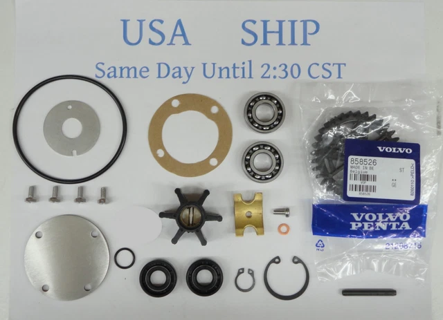 MAJOR REPAIR KIT Volvo Penta 840557 861009 Johnson 10-24178 10-24707-01 ...