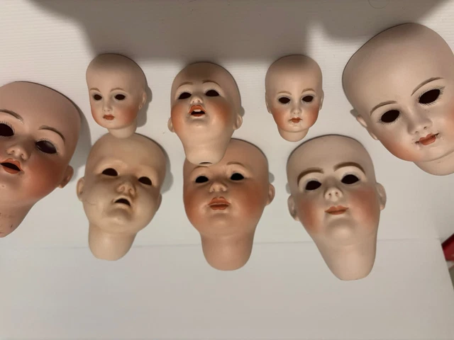 VINTAGE ASSORTED DOLLS Porcelain Heads $24.99 - PicClick AU