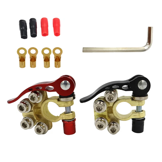 RUBBER BATTERY PILE Head Terminal Distribution Block Vehicle Clip £13. ...