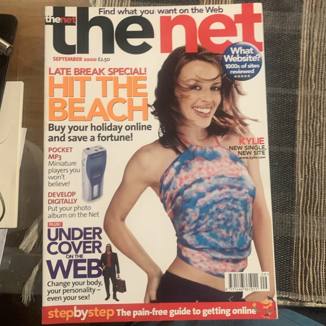 THE NET MAGAZINE Sept 2000 Kylie Minogue $35.00 - PicClick AU