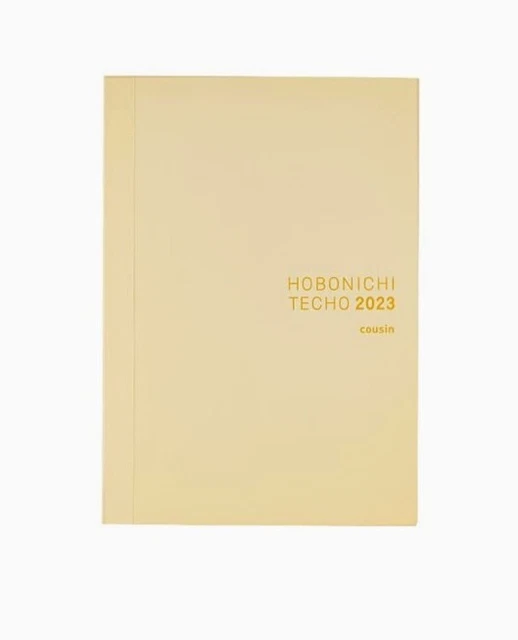 HOBONICHI TECHO COUSIN English Edition 2023 A5 Planner Book EUR 18,38 ...