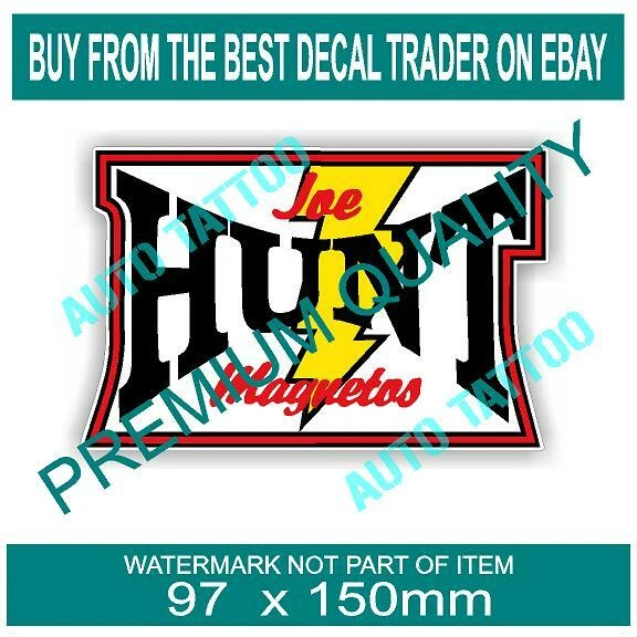 VINTAGE JOE HUNT Magnetos Decal Sticker Vintage Hot Rod Rod Decals ...